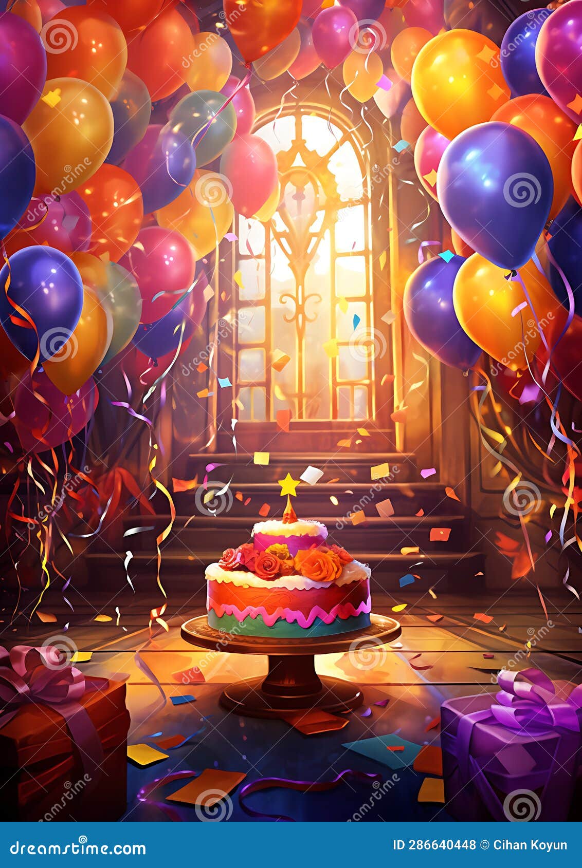 Celebratory card patterns stock illustration. Illustration of love ...