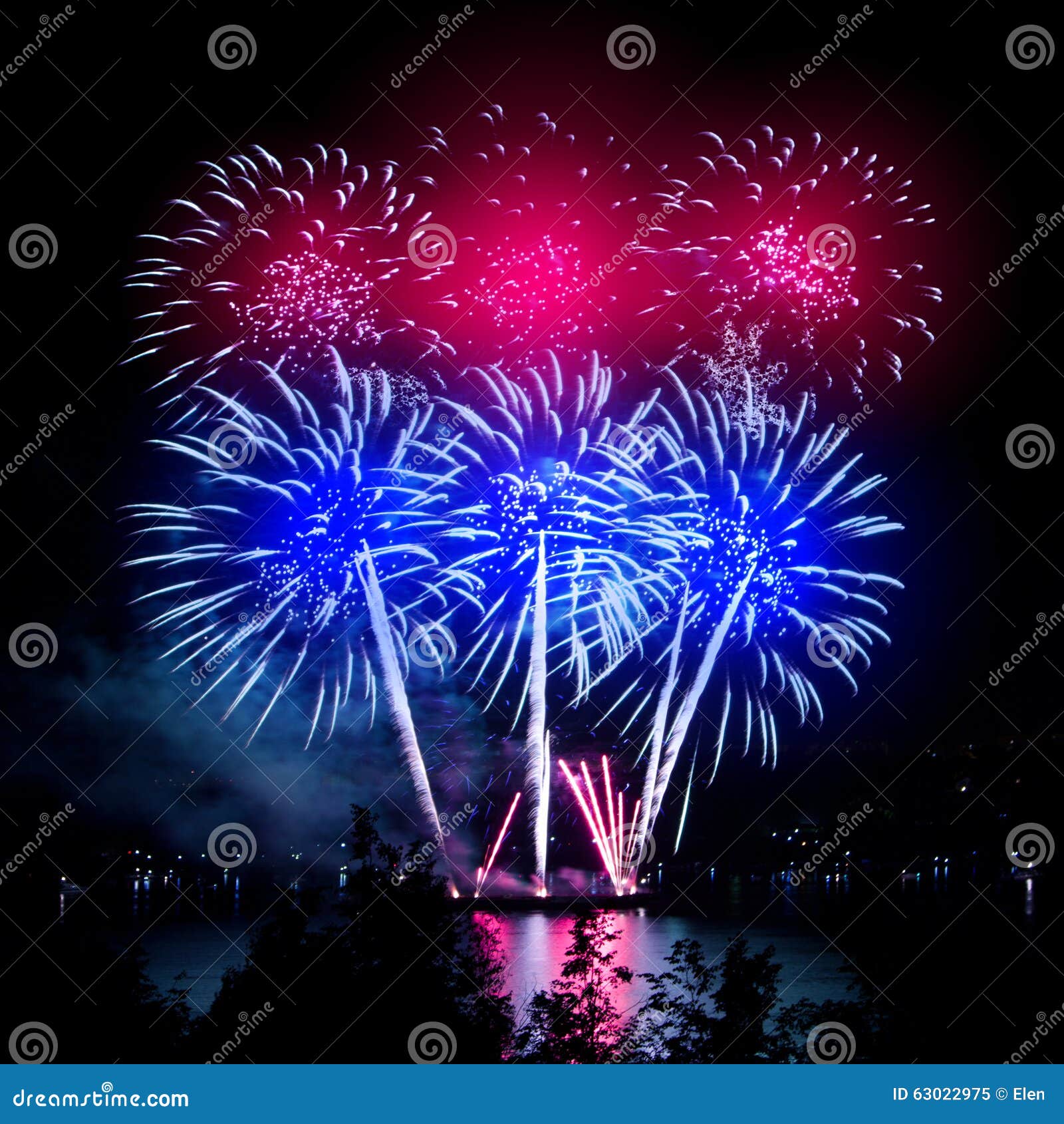 Magic firework stock image. Image of color, beautiful - 63022975