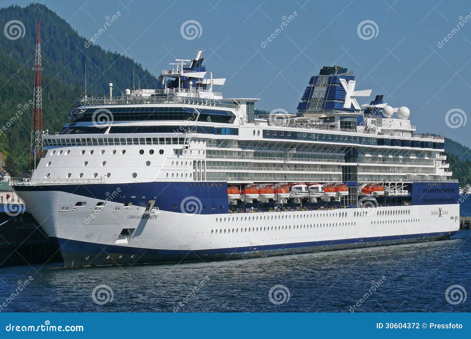 Celebrity Infinity editorial photography. Image of liner - 30604372