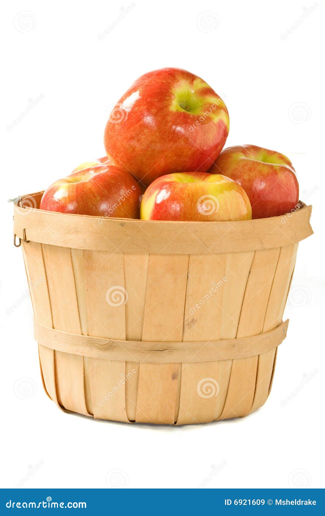 Celemín de manzanas imagen de archivo. Imagen de postre - 6921609