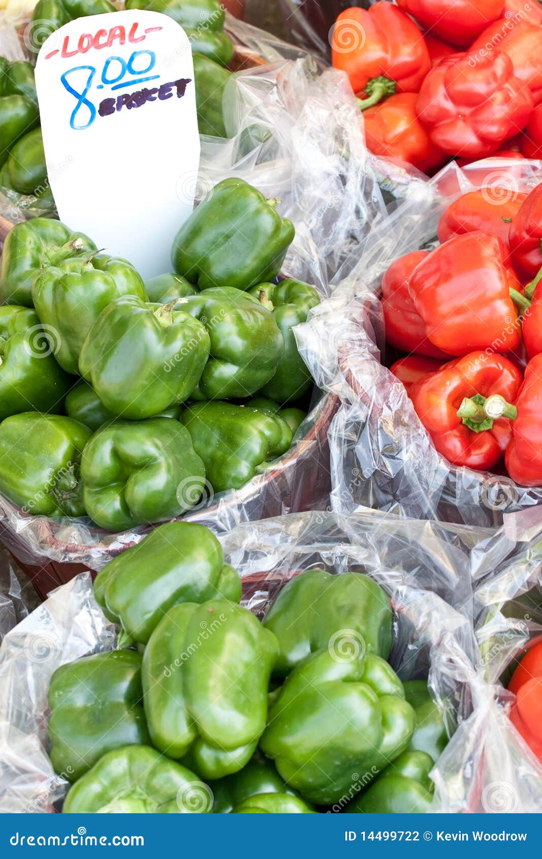 Celemines De Pimientas Verdes Y Rojas Foto de archivo - Imagen de ...