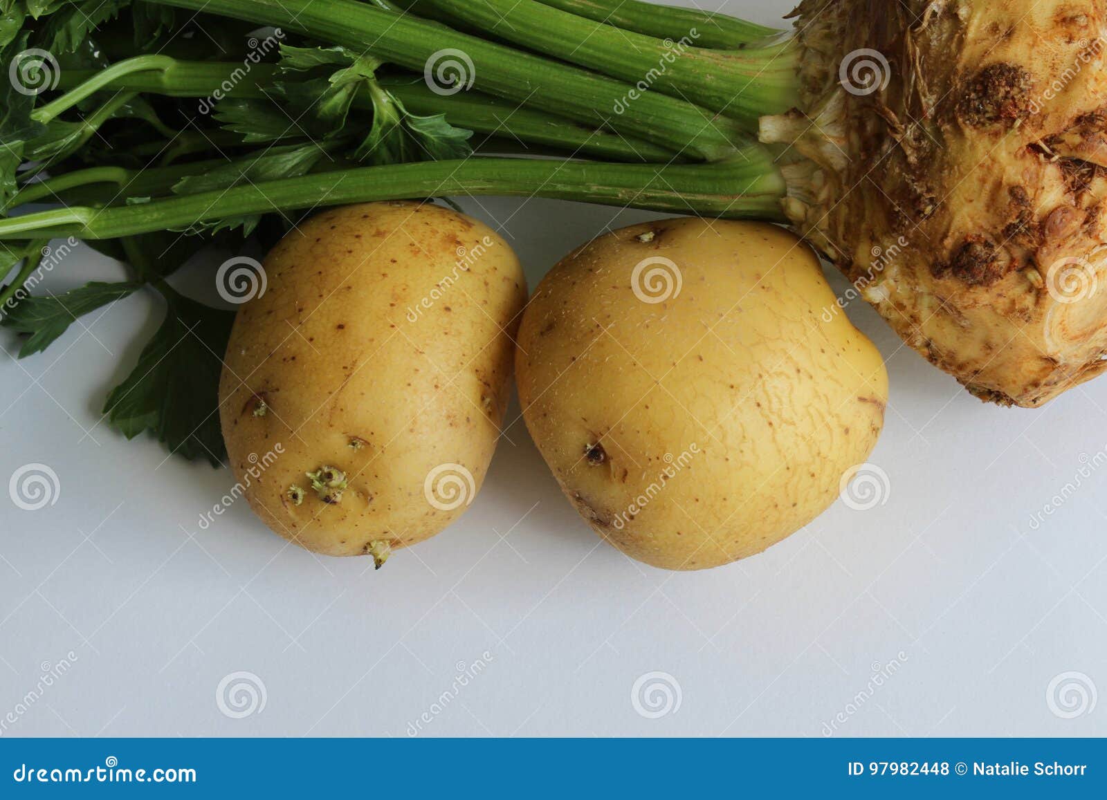 Potatoes Root Vegetable Food Pile Heap Starchy Tuber Of Plant Solanum ...