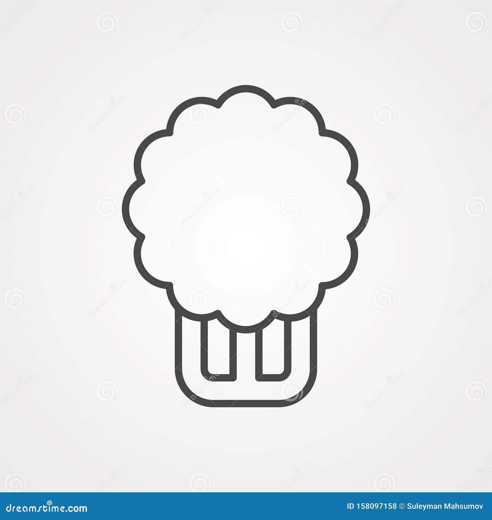 Celery Vector Icon Sign Symbol Stock Illustration - Illustration of ...