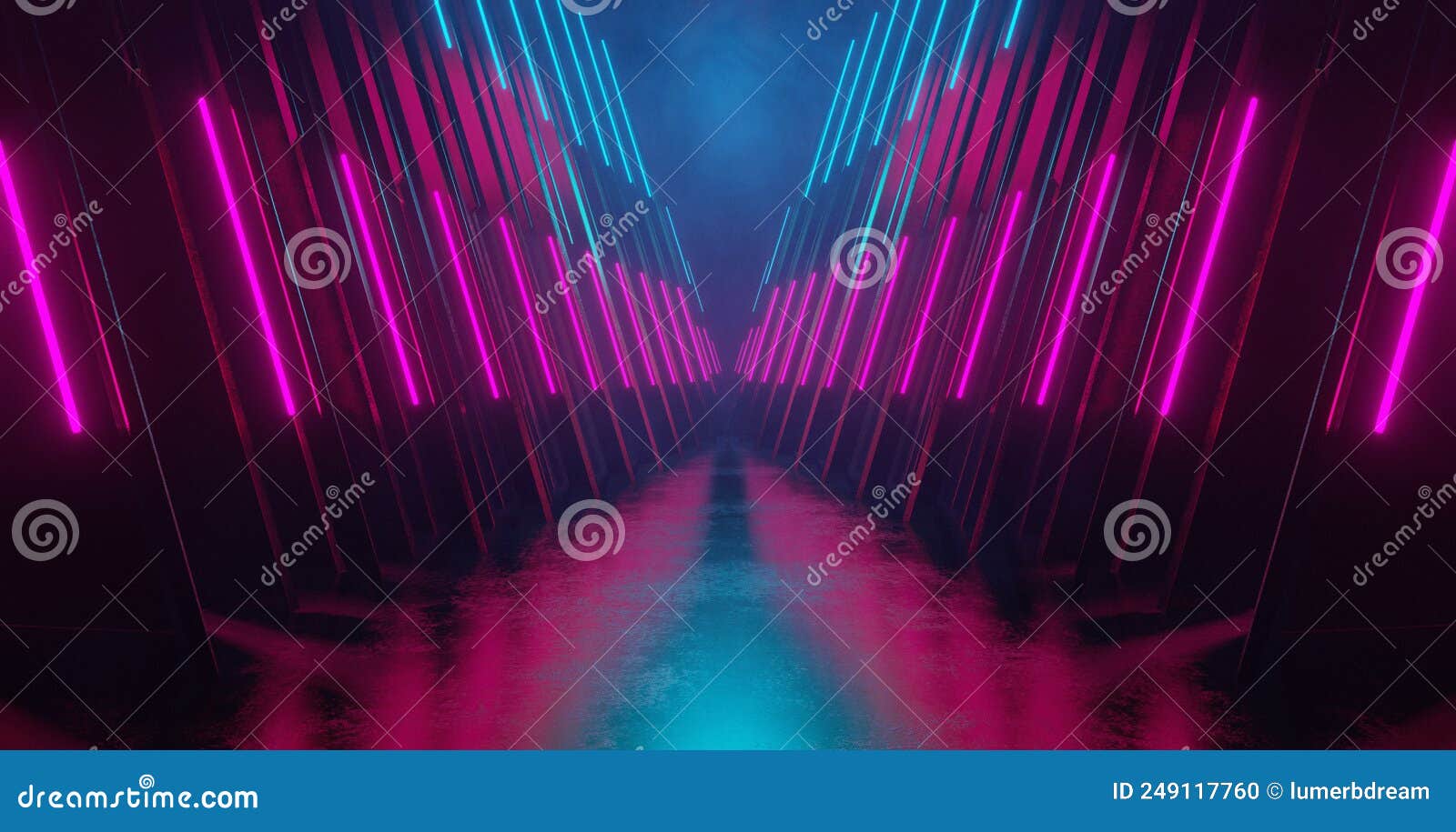 Celestial Alien Concrete Grunge Cement Showroom Violet Background ...