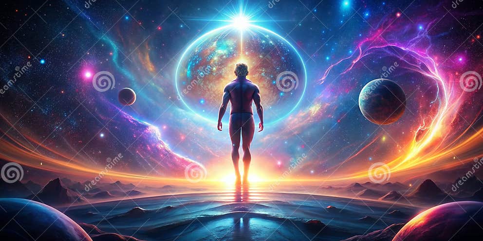 A Celestial Being in Cosmos Emerging Though Time and Space Self ...