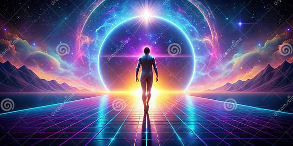 A Celestial Being in Cosmos Emerging Though Time and Space Self ...