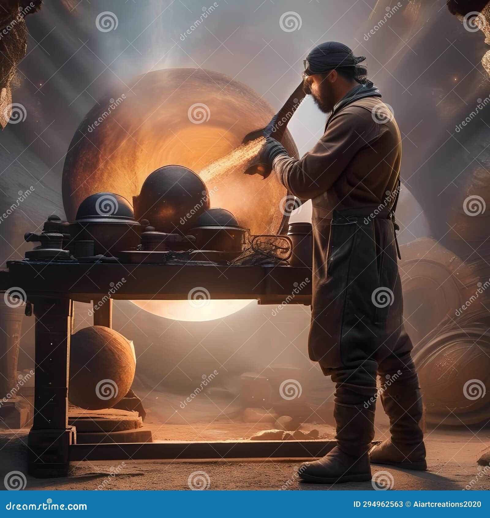 A Celestial Blacksmith, Forging Planets and Stars in the Cosmic Forge ...