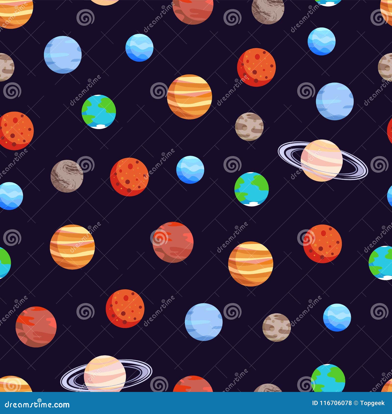 Celestial Bodies Collection Vector Illustration Stock Vector ...