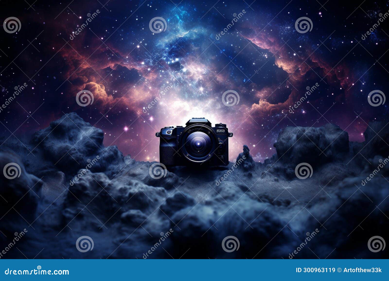 Celestial Bodies Such As Stars, Planets, and Comets Stock Illustration ...