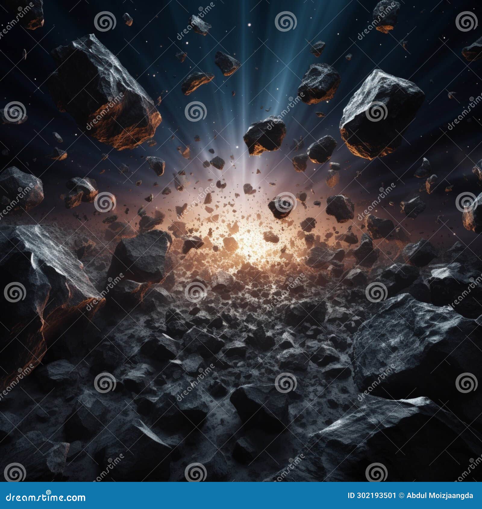 Celestial Catastrophe: Planet Earth Captured In The Exact Moment Of A ...