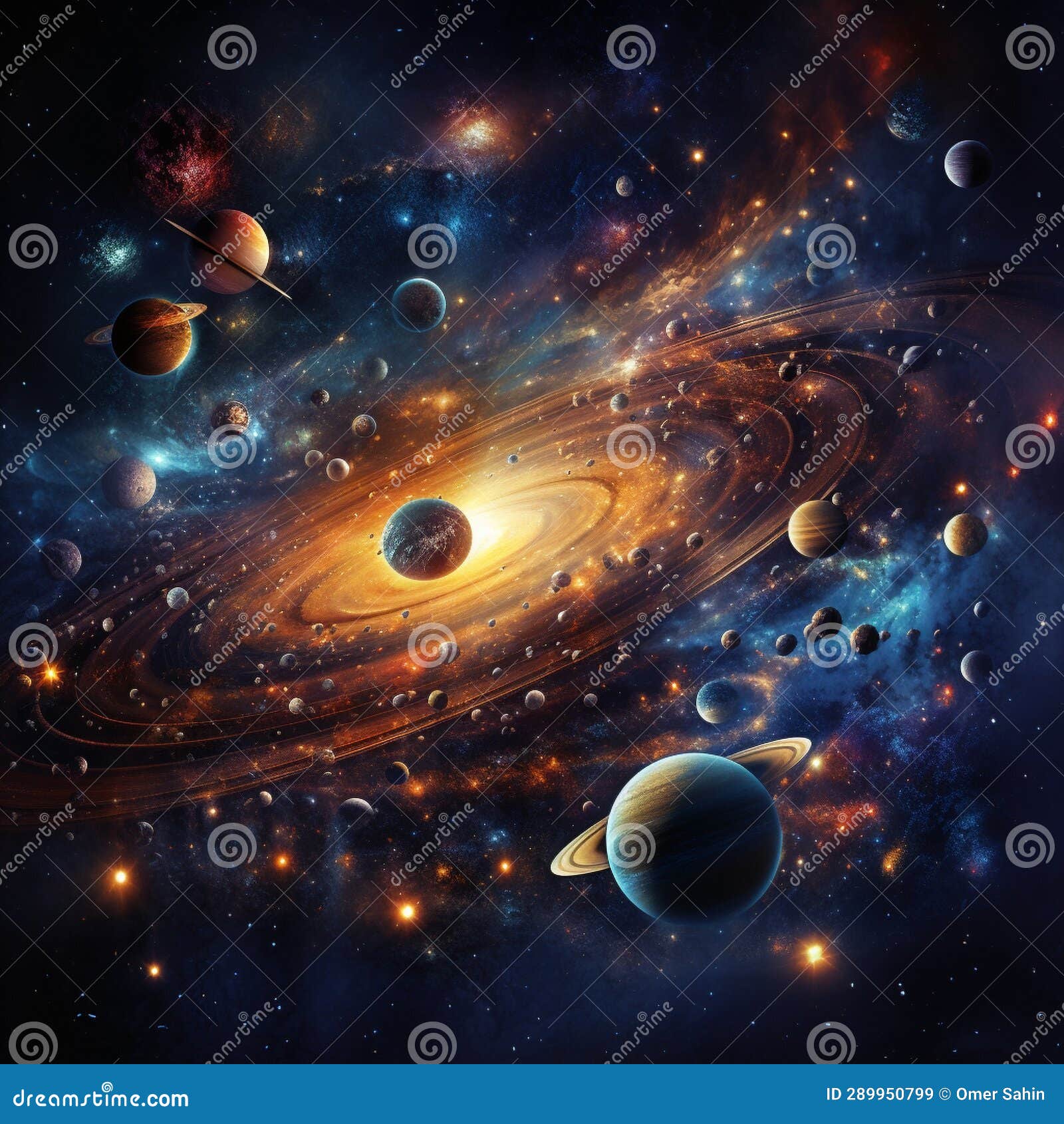 Celestial Choreography: Flawlessly Aligned Planets Dancing in the Solar ...