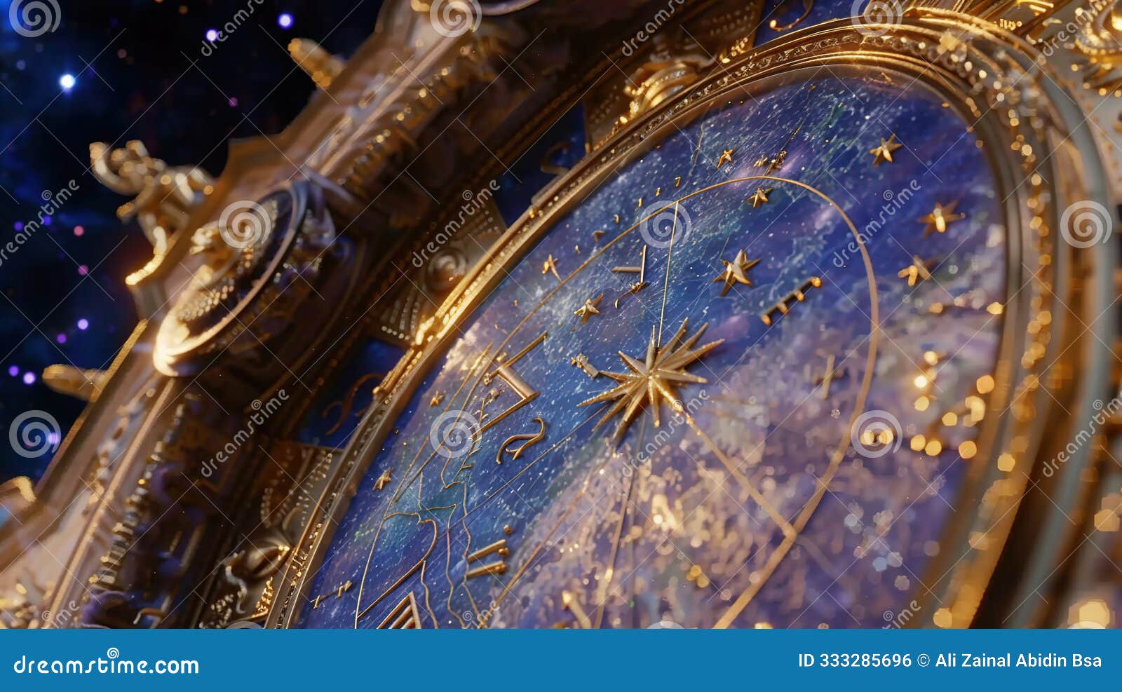 Celestial Enigma: Surreal Stellated Eye In The Nebula's Embrace Stock ...