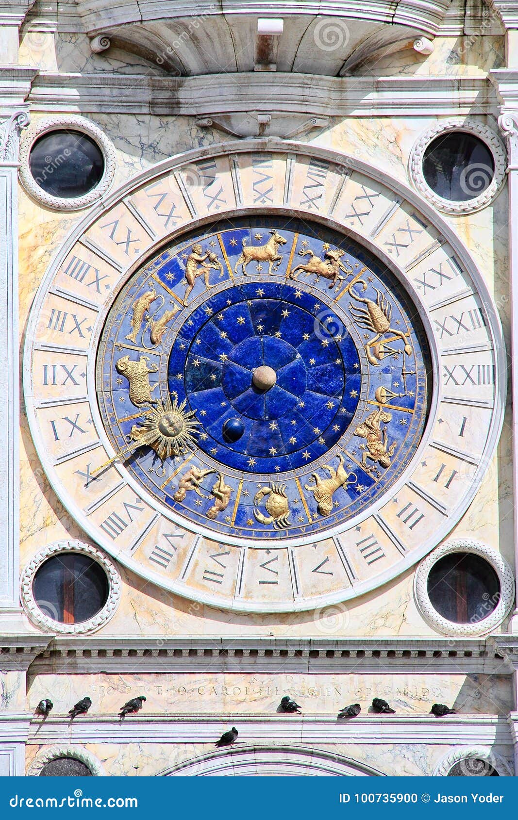 Celestial Clock stock photo. Image of architecture, astronomy - 100735900