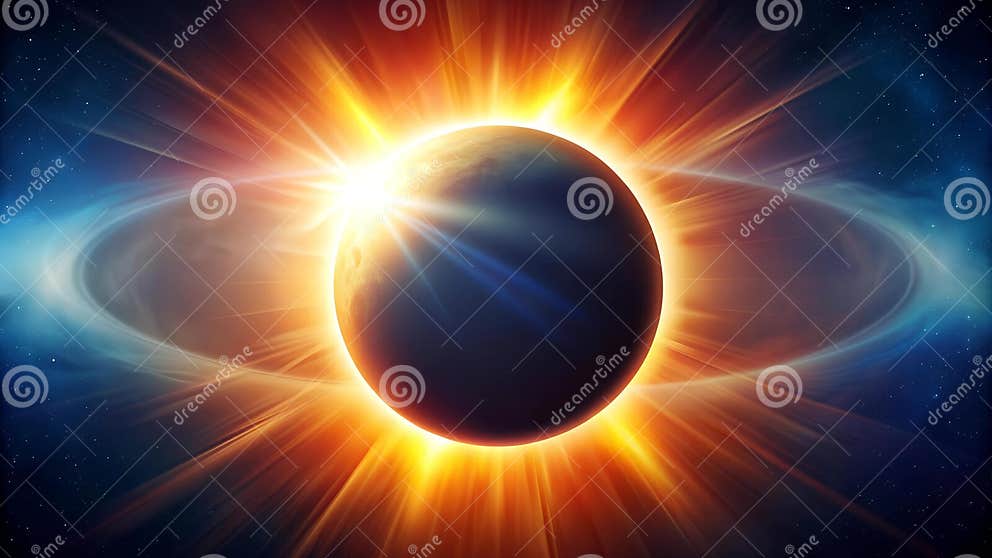 Celestial Dance: a Symphony of Light and Shadow during a Solar Eclipse ...