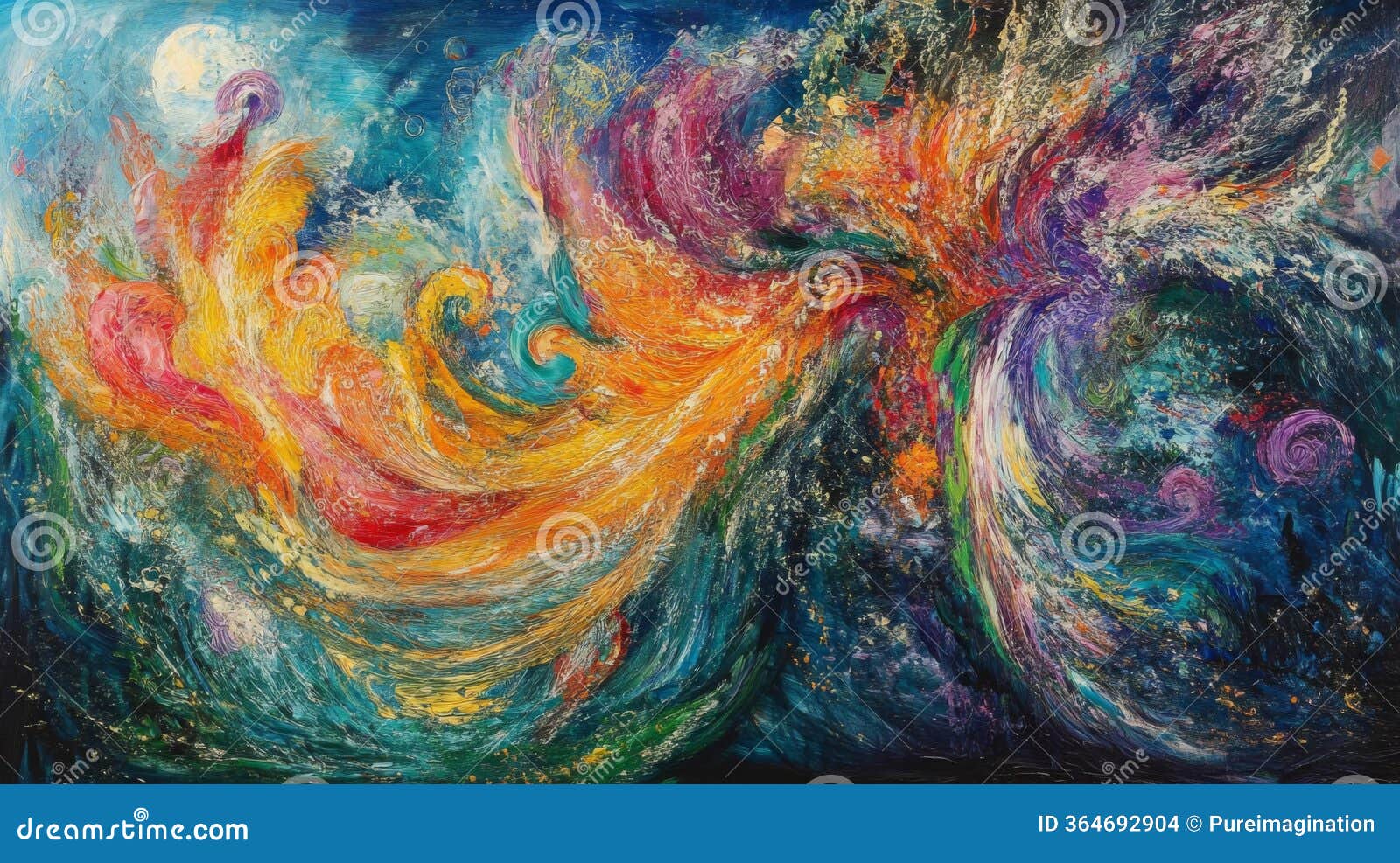 Celestial Dance Of A Supernova In High Fidelity Royalty-Free Stock ...