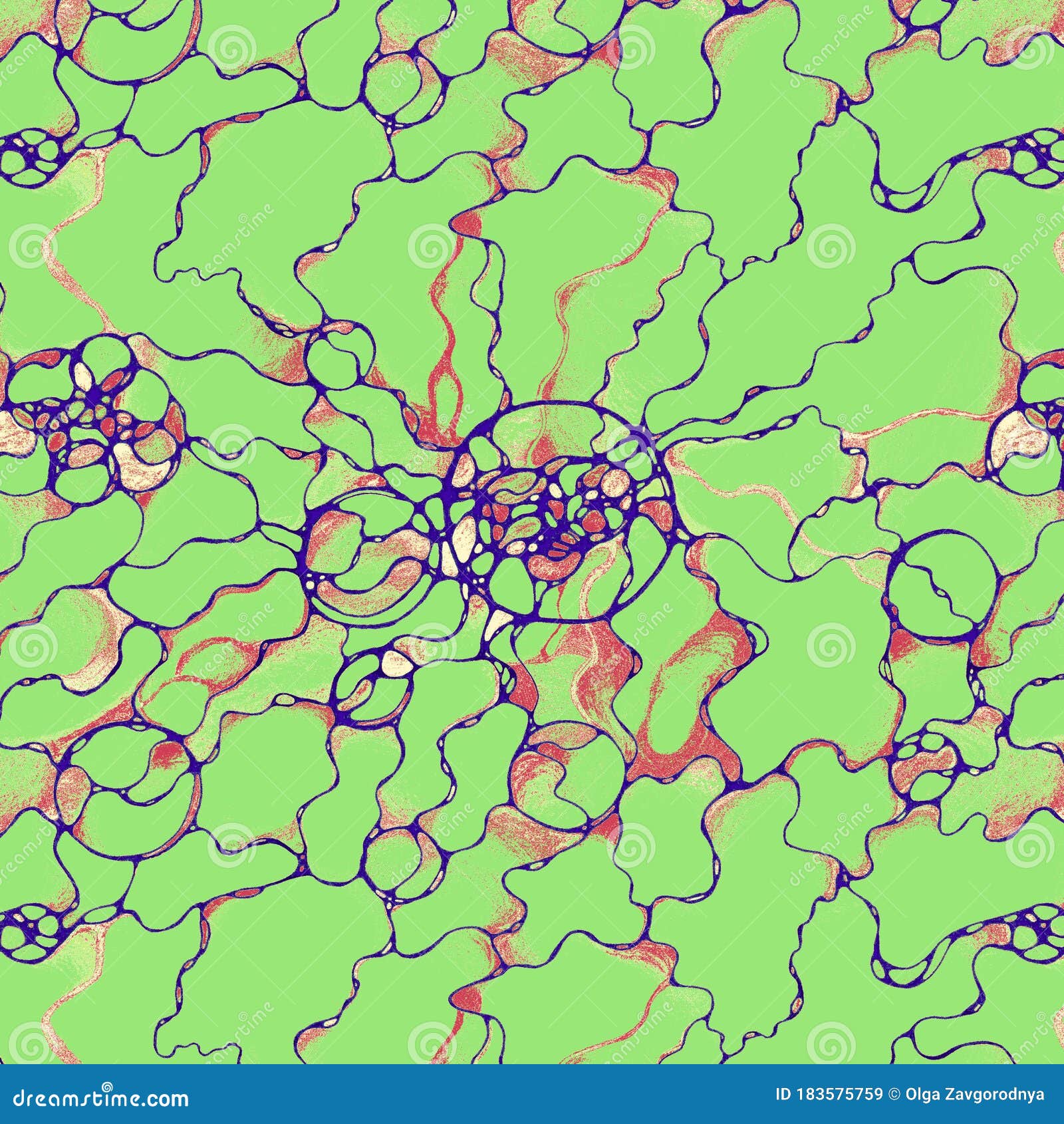 Celestial Design Abstract Background Pattern Stock Illustration ...