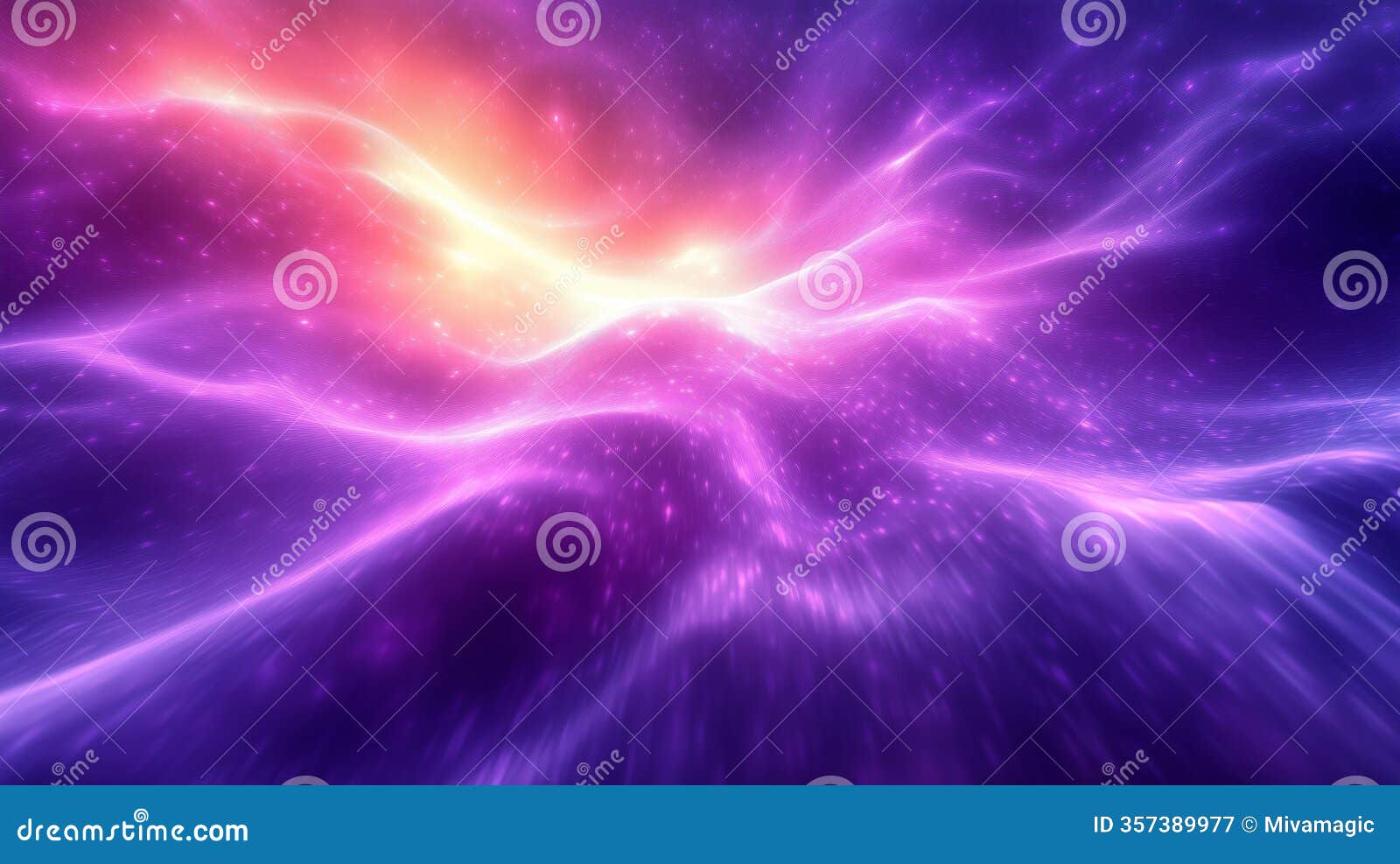 Celestial Energy Flow in Vibrant Cosmic Colors and Patterns Stock Image ...
