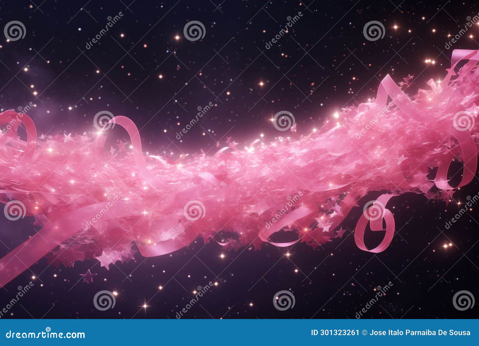 Celestial Hope Stars Forming a Constellation in Stock Illustration ...