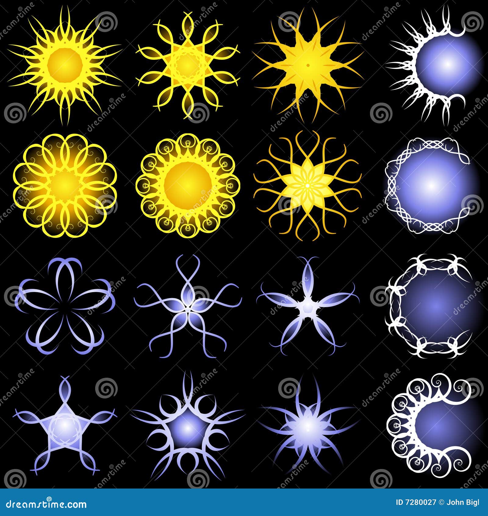 Celestial icons stock vector. Illustration of moon, icon - 7280027