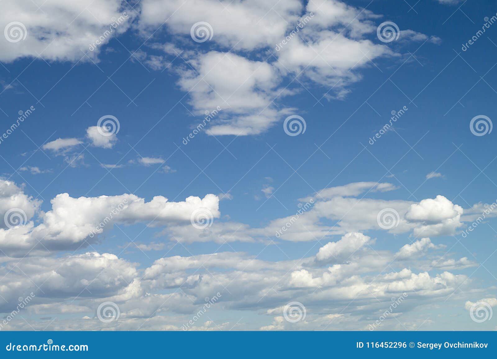 Celestial Landscape with White Cloud Stock Photo - Image of blue ...