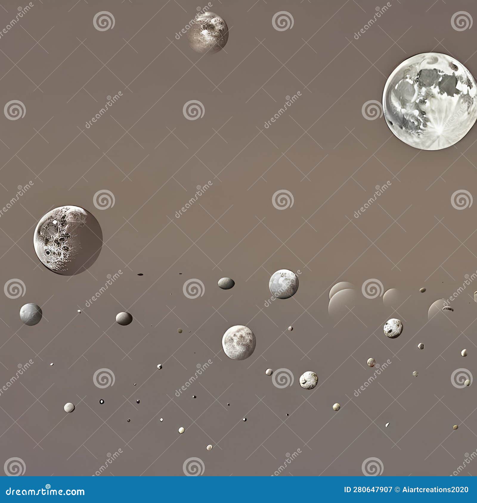 1945 Celestial Moon Phases: a Mesmerizing and Celestial Background ...