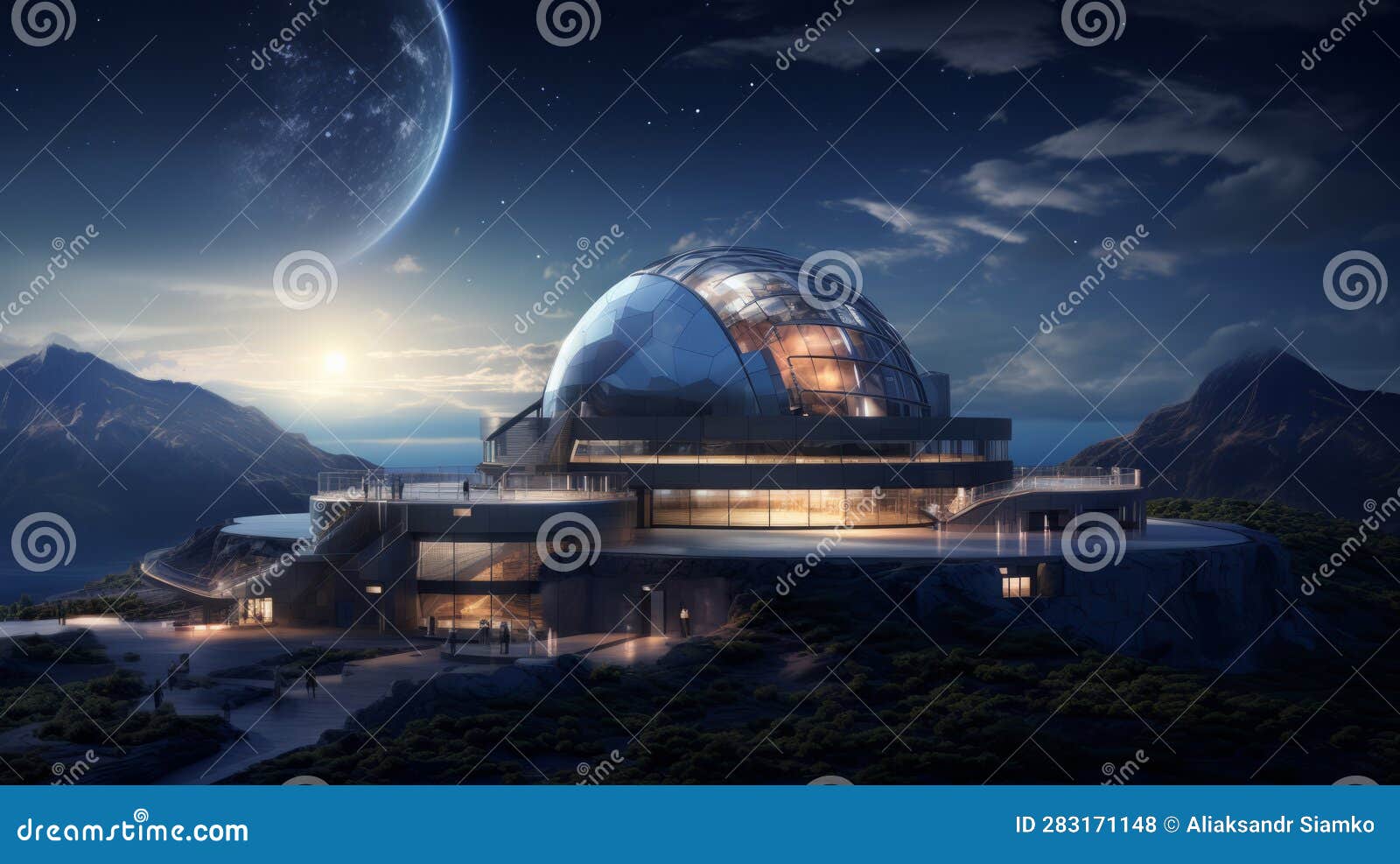 Celestial Observatory: an Advanced Observatory Situated on a Remote ...