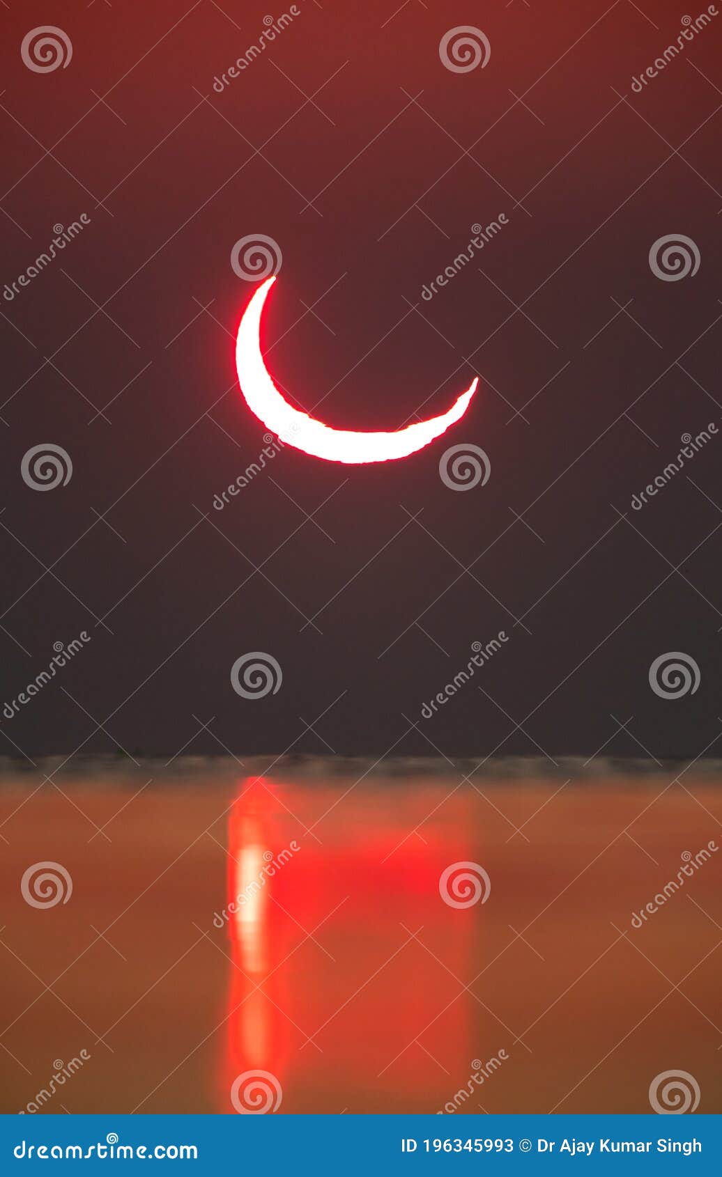 A Celestial Phenomenon Occurring after 100 Years Stock Image - Image of ...