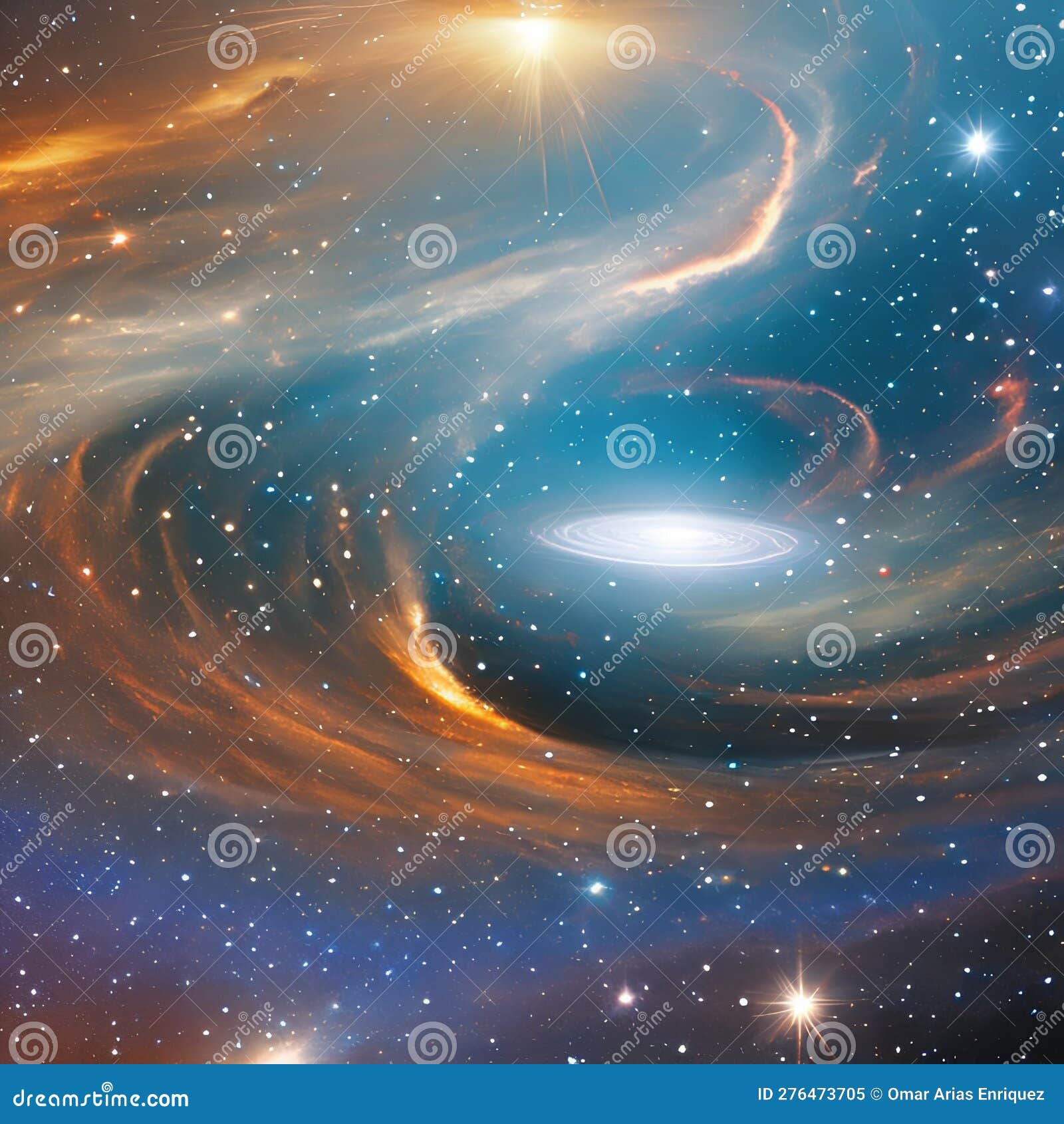 A Celestial Scene of Galaxies Colliding, Stars Exploding, and Black ...