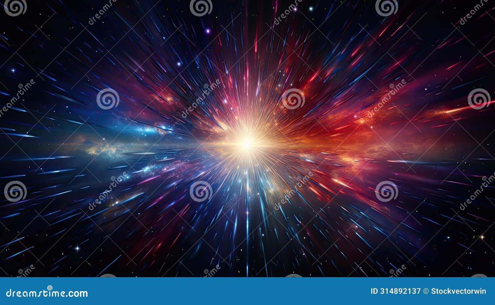 Celestial stars exploding stock illustration. Illustration of supernova ...