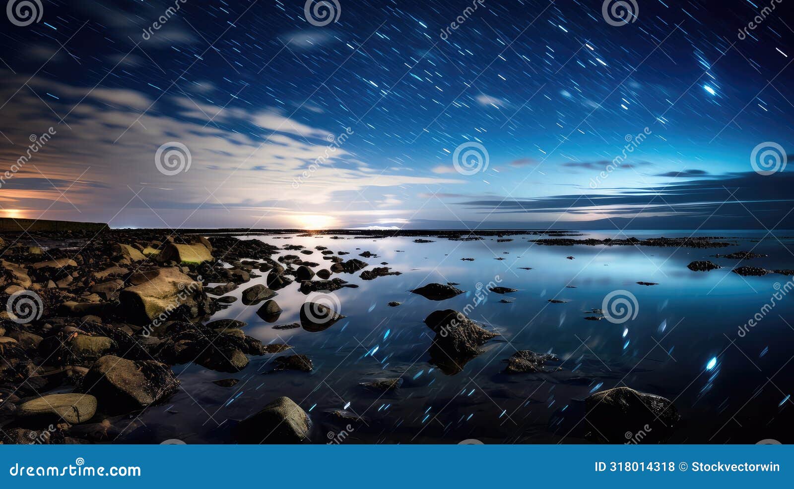 Celestial stars in line stock illustration. Illustration of ...