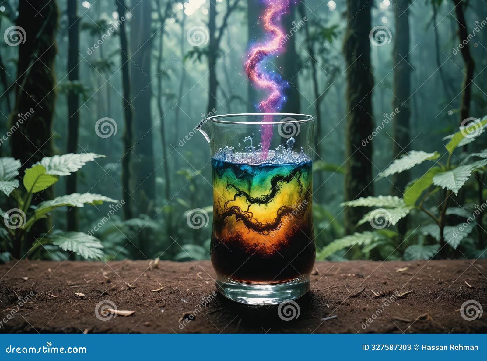 Celestial Symphony: Full Moon Dance In The Night Sky Stock Image ...