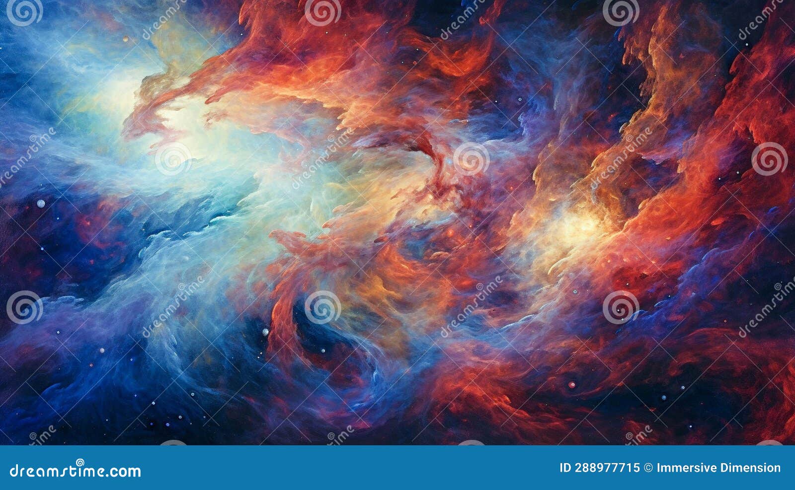 Celestial Texture of the Universe. Interstellar Colorful Texture ...