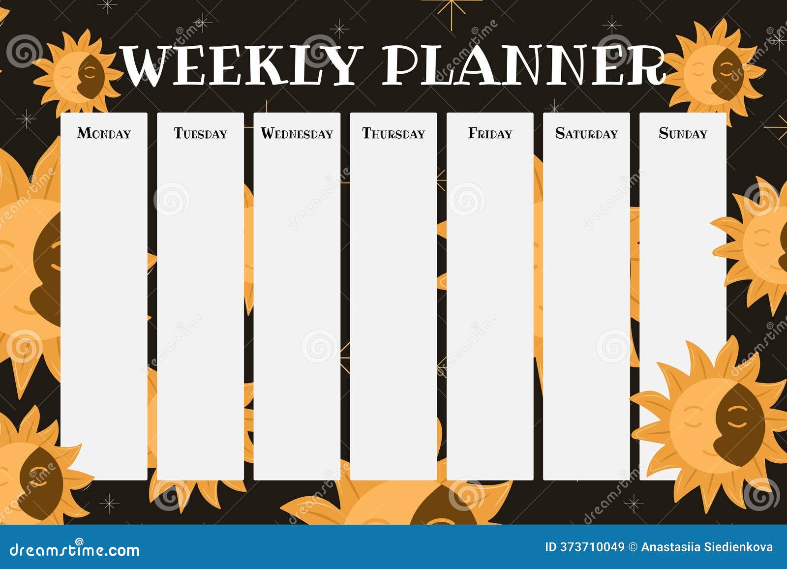 Planner Boho Template With Candles, Feathers And Sage Smudge Sticks ...