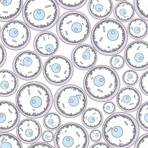 Cell background stock vector. Illustration of cytology - 53420183