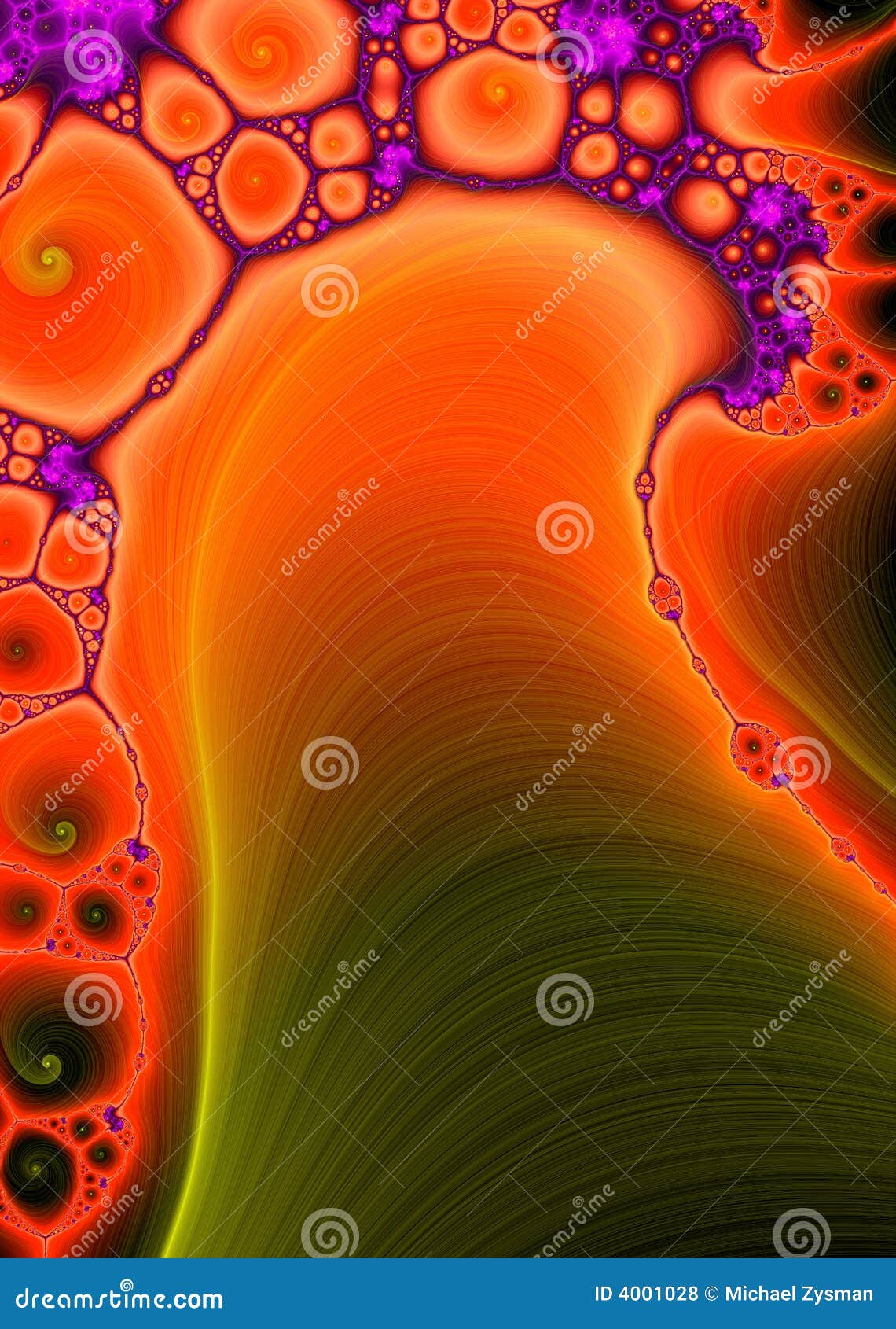 Cell Biology Fractal stock illustration. Illustration of flowing - 4001028