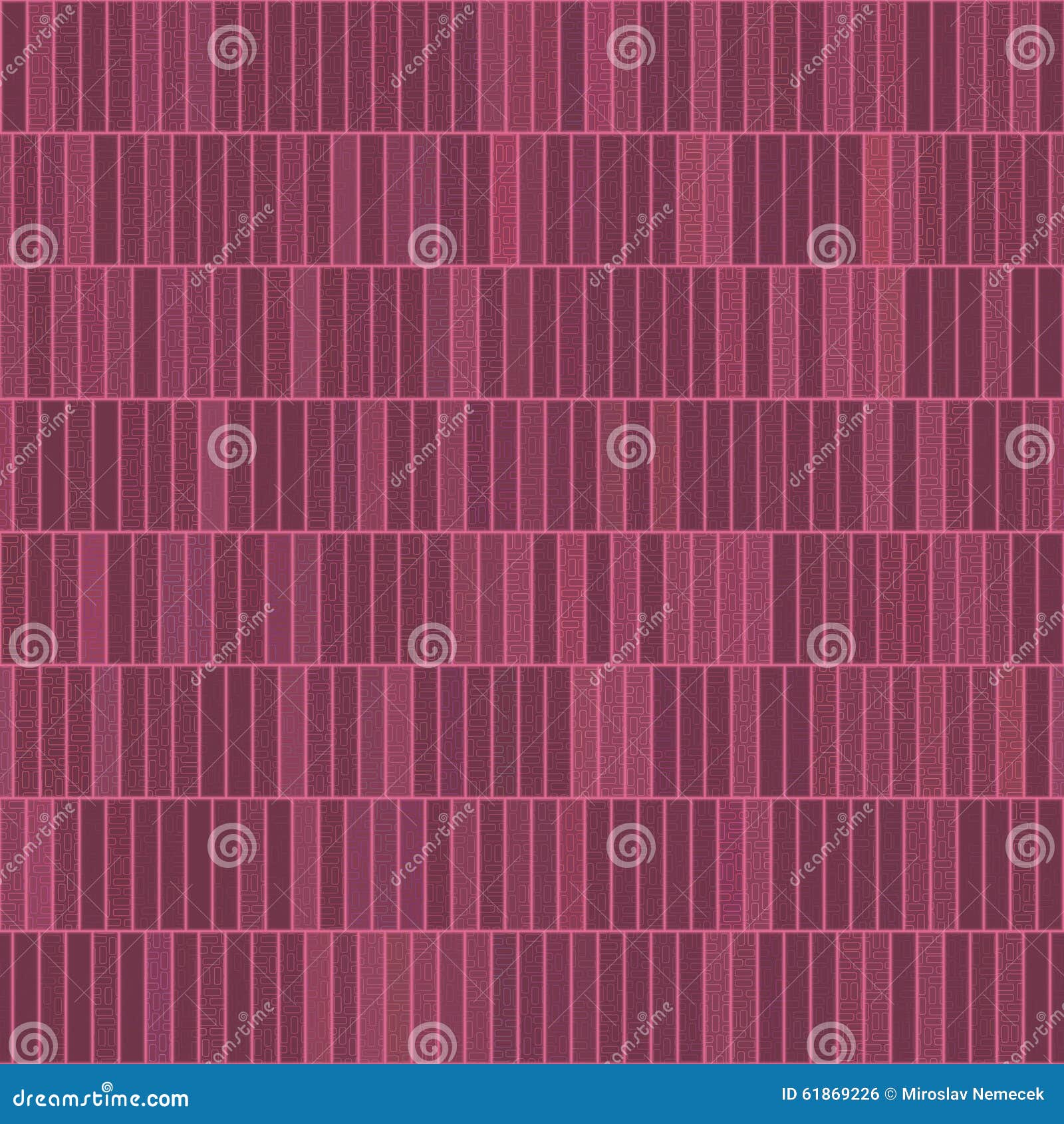 Cell Brick Wall Seamless Texture Stock Illustration - Illustration of ...