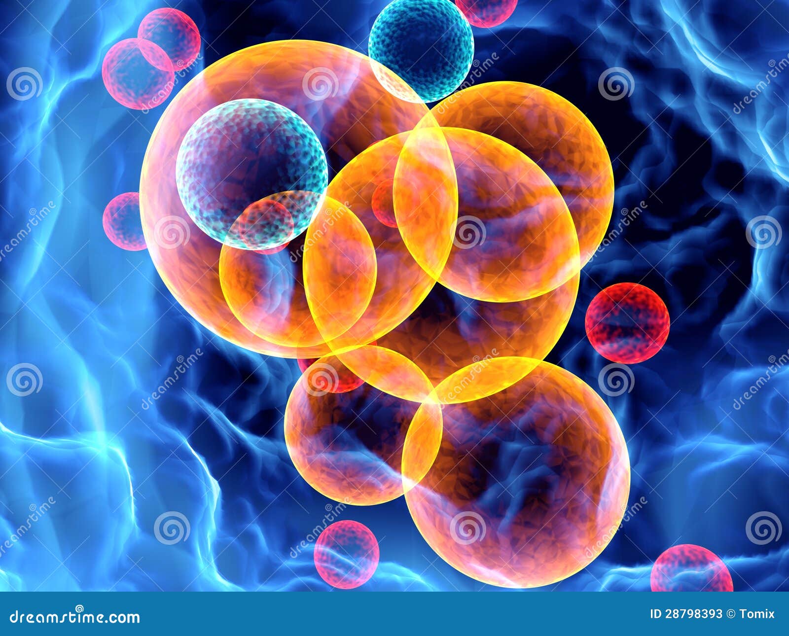 Cell colors stock illustration. Illustration of genetics - 28798393