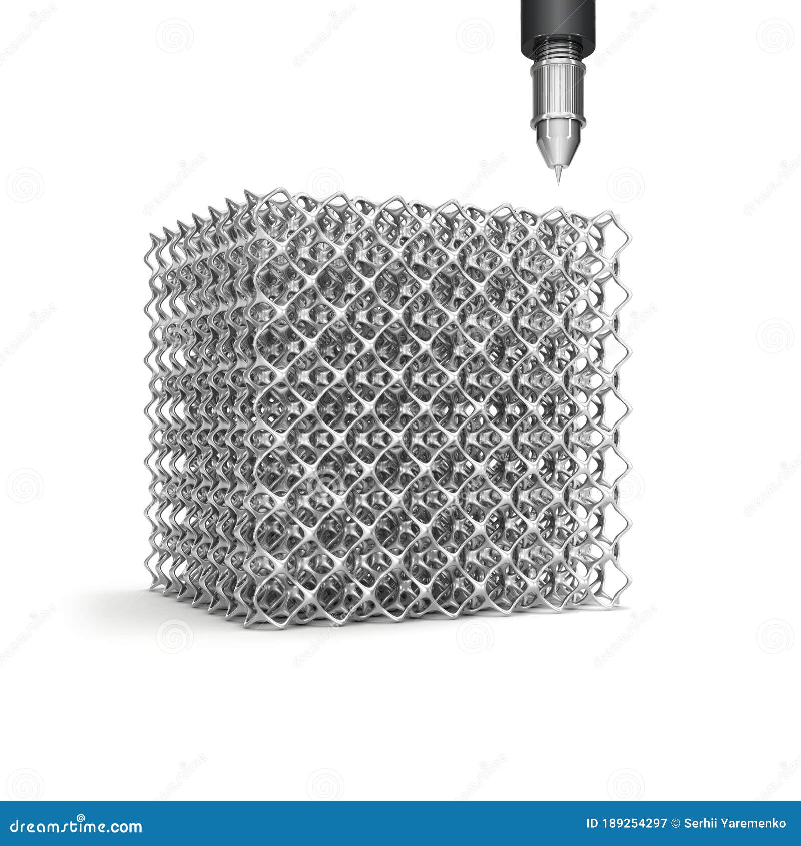 Cube Made Of Colorful Cubes Isolated, Set Of Four Royalty-Free Stock ...