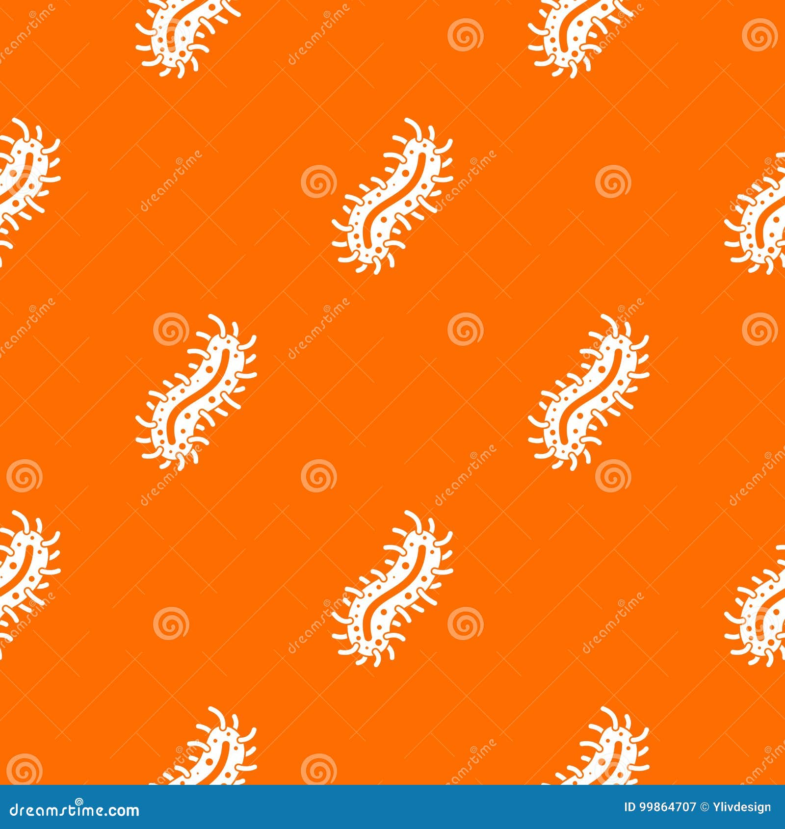 Cell of Dangerous Virus Pattern Seamless Stock Vector - Illustration of ...