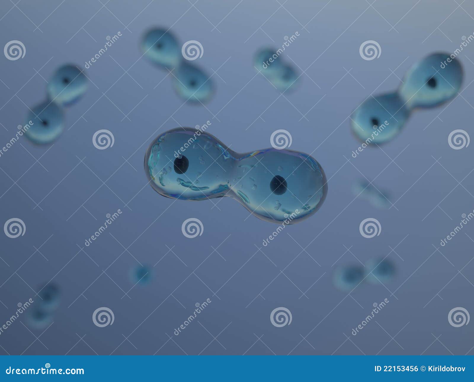 Cell division stock illustration. Illustration of research - 22153456