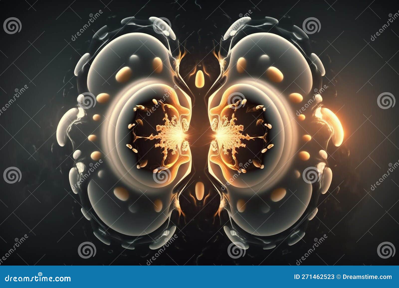 Cell Division or Cell Connection, the Microbiological Process of ...