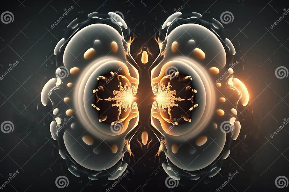 Cell Division or Cell Connection, the Microbiological Process of ...