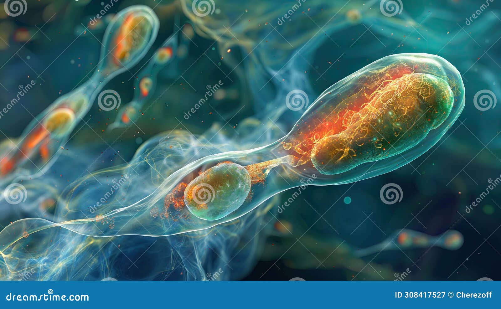 Cell Division Process, Micro Stock Image - Image of eukaryote, medical ...