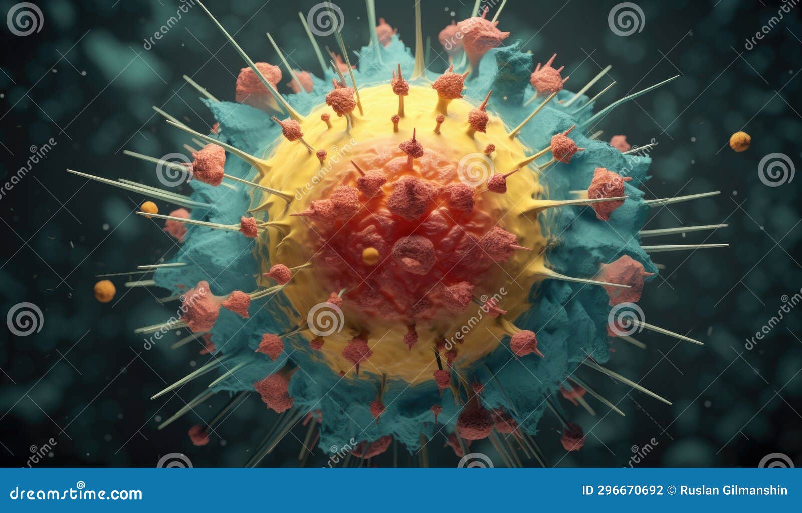 Cells In Mitosis Or Multiplication Of Cells Royalty-Free Illustration ...