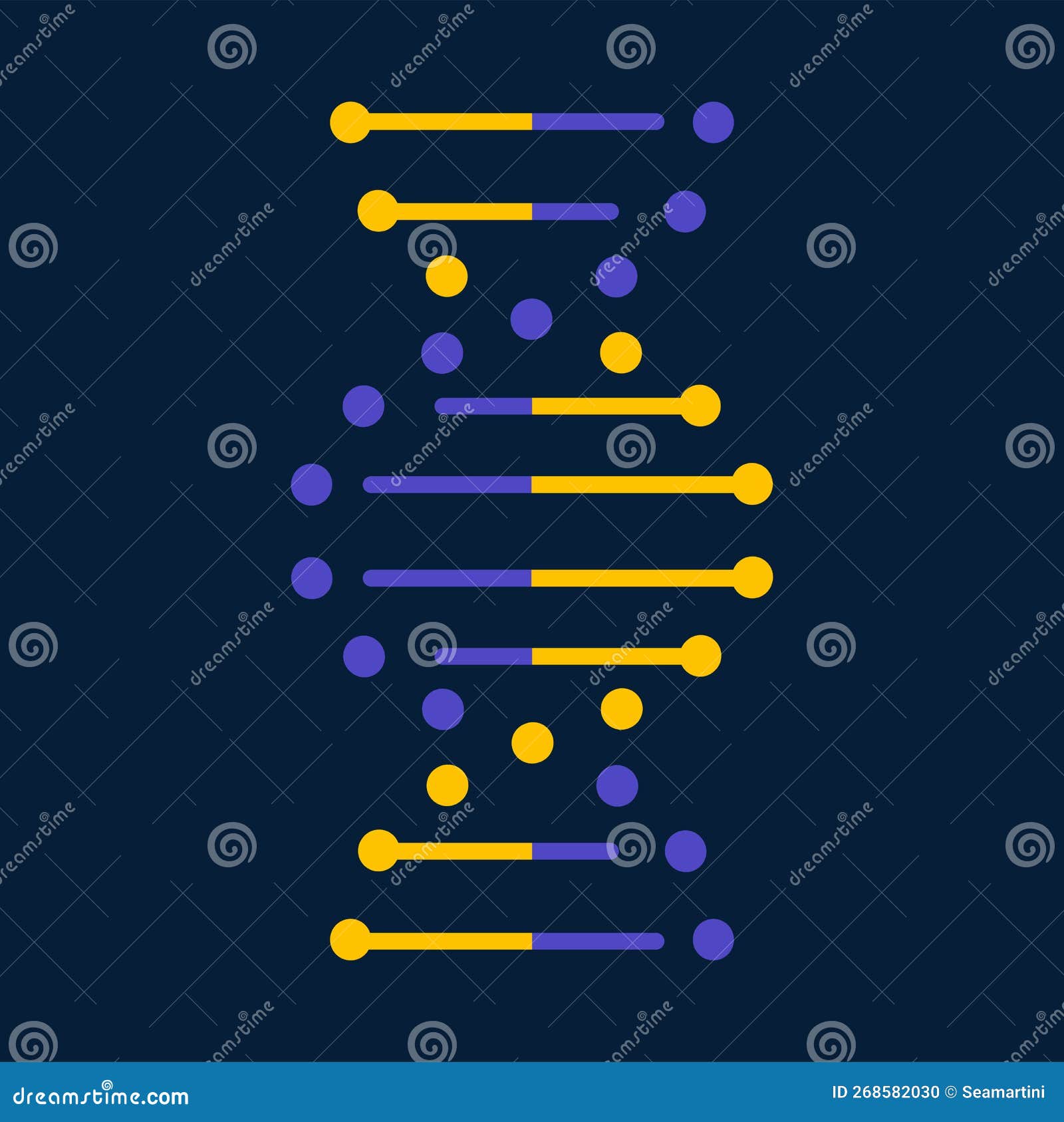 Cell, DNA Molecule Helix Structure Human Gene Code Stock Vector ...