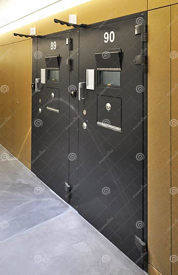 Cell door stock image. Image of interior, depressing - 34724777
