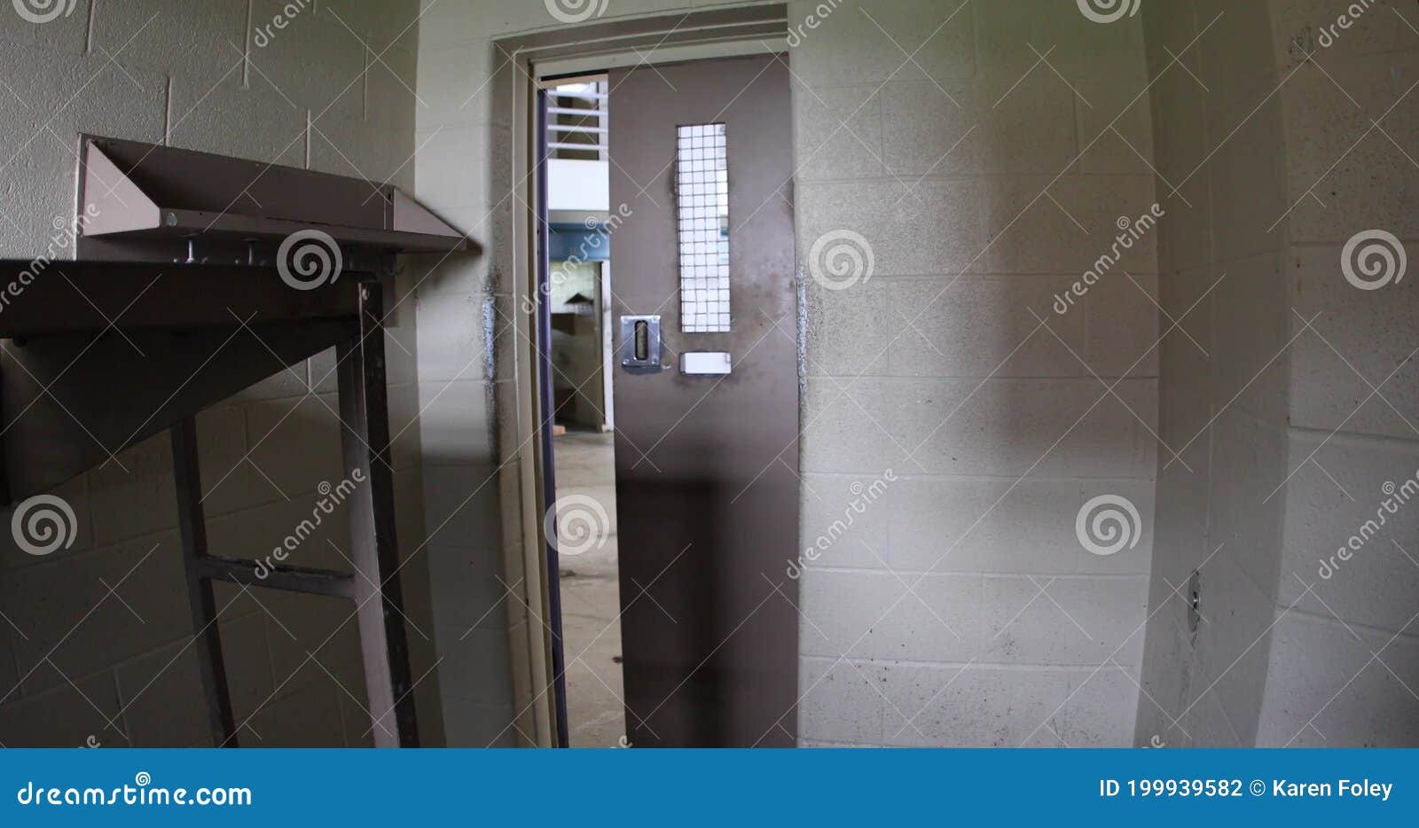 Cell Door Opening with Sound Stock Footage - Video of outside, cresson ...