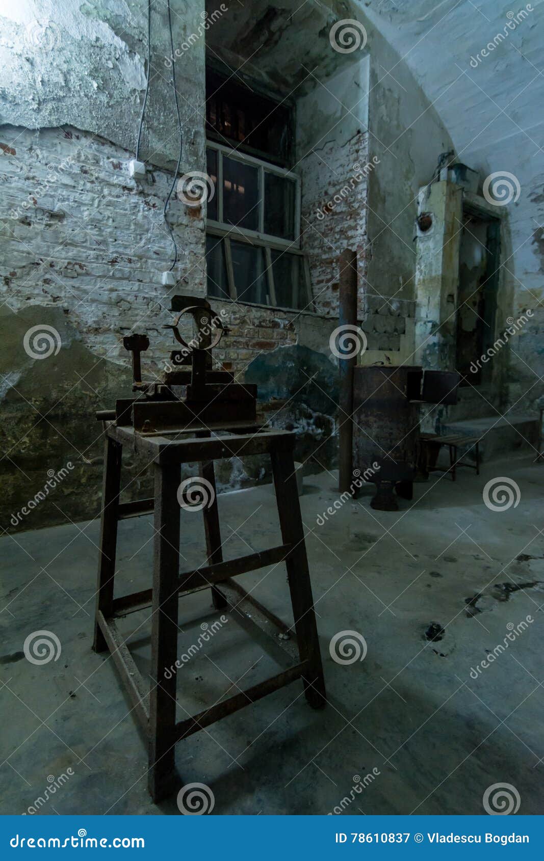 Cell in Fort 13 Jilava Jail, Romania Stock Image - Image of prison ...