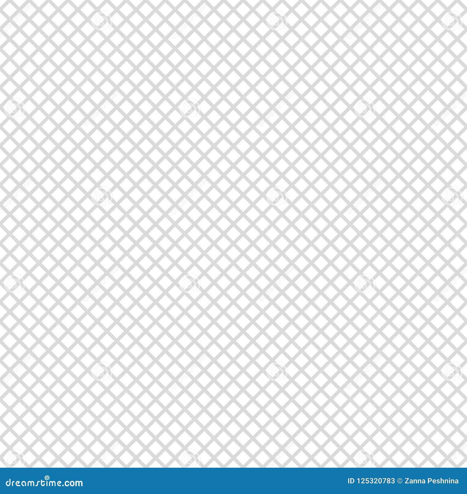 Cell Grid With Diagonal Lines Seamless Background Stock Vector