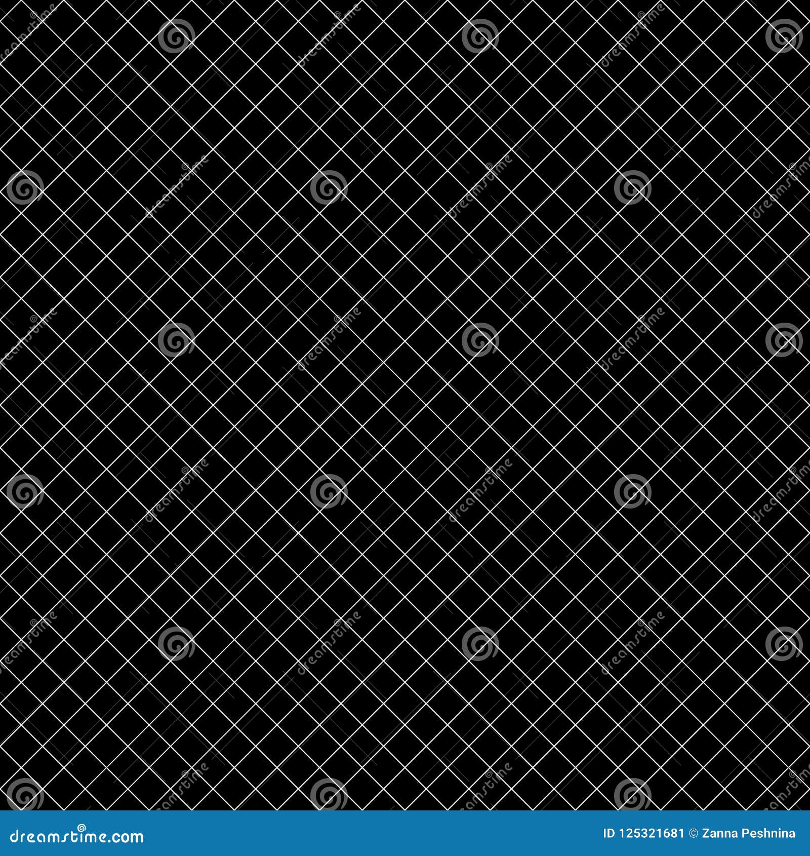 Cell, Grid with Diagonal Lines Seamless Background Stock Vector ...